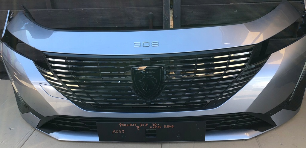 PEUGEOT 308 ZDERZAK PRZEDNI 4xPDC RADAR A059 - 12068436359 - oficjalne ...