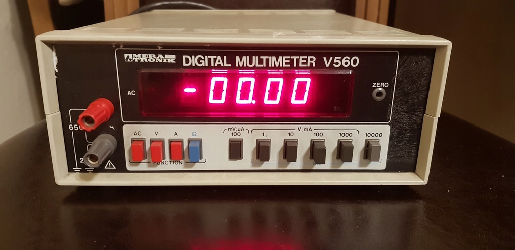 MULTIMETR V560 V-560 Meratronik - 14508107402 - oficjalne archiwum Allegro