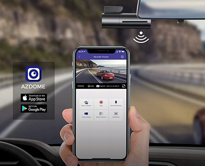 Купить Видеорегистратор AZDOME M300S, автомобильная камера: отзывы ...