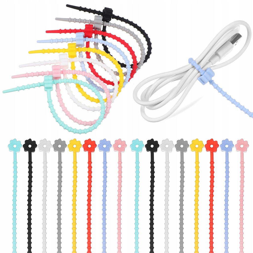 Silicone Line Electric Wire Key Ring Cord Ties - 13955173517 ...
