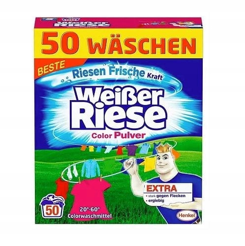 WEISER RIESE proszek prania COLOR 2,75kg 50p DE - 13594085027 ...