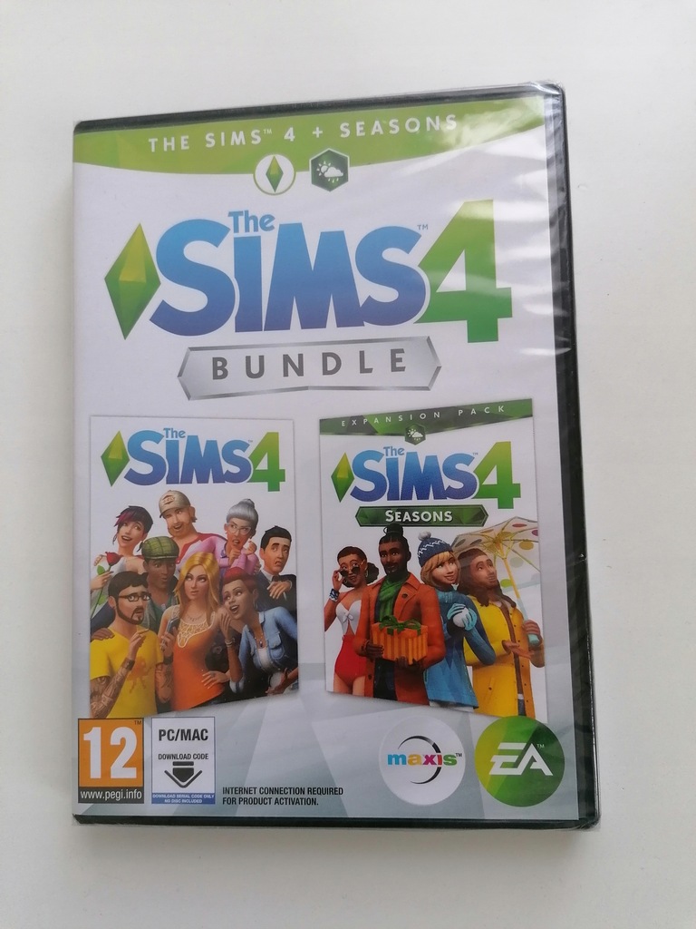 THE SIMS 4 + SEASONS PC GRA NOWA * FOLIA - 13302589063 - oficjalne ...