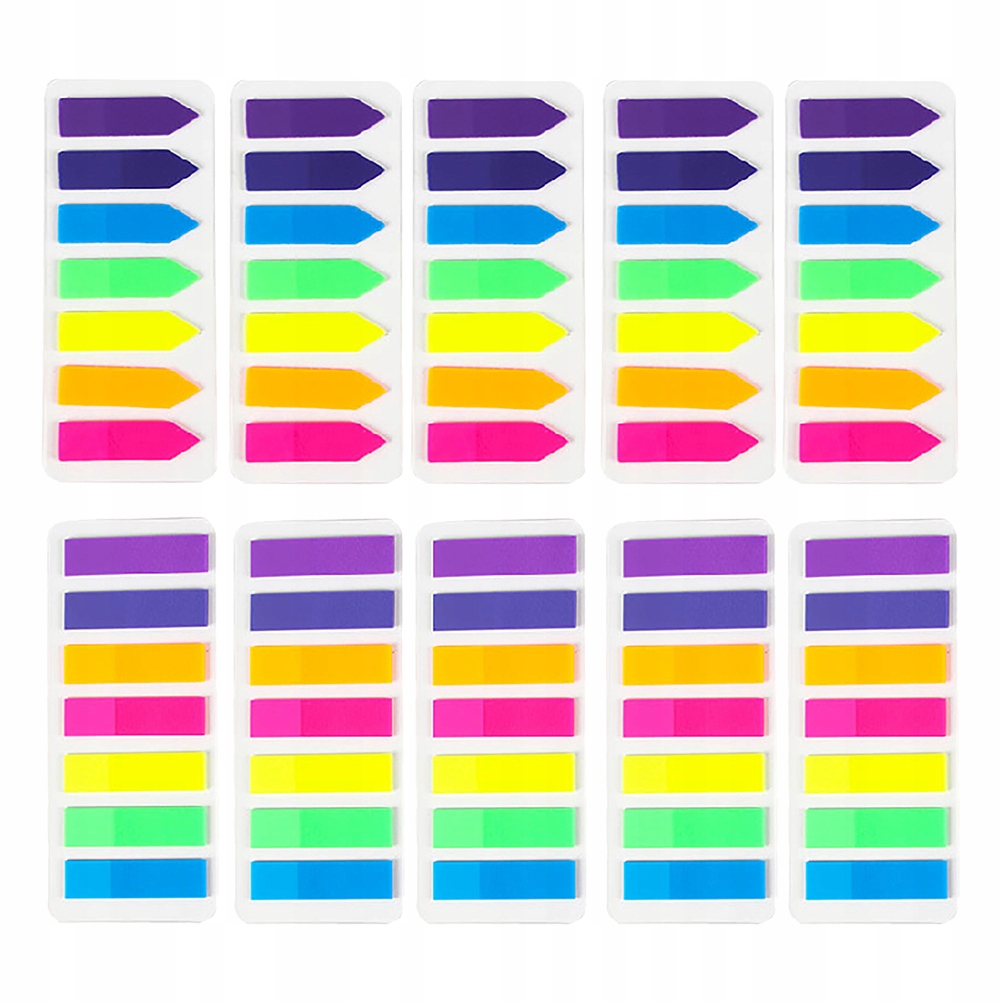 Arrow Sign Colored Labels Tape Flags Office Bar - 14038175993 ...