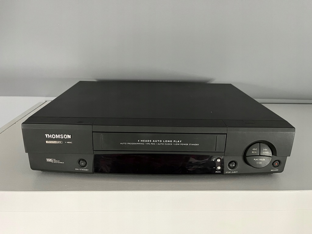 Magnetowid Thomson Chroma Pro V 4800C VHS 4 Heads - 12568070641 ...