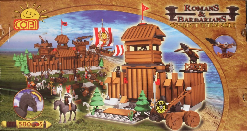 COBI Romans & Barbarians Tower - 10420890401 - oficjalne archiwum Allegro