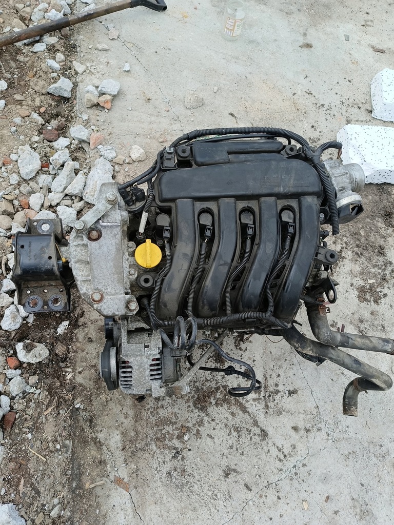 SILNIK RENAULT MEGANE II SCENIC 2 1.6 16v KOMPLETN - 13603170283 - oficjalne archiwum Allegro