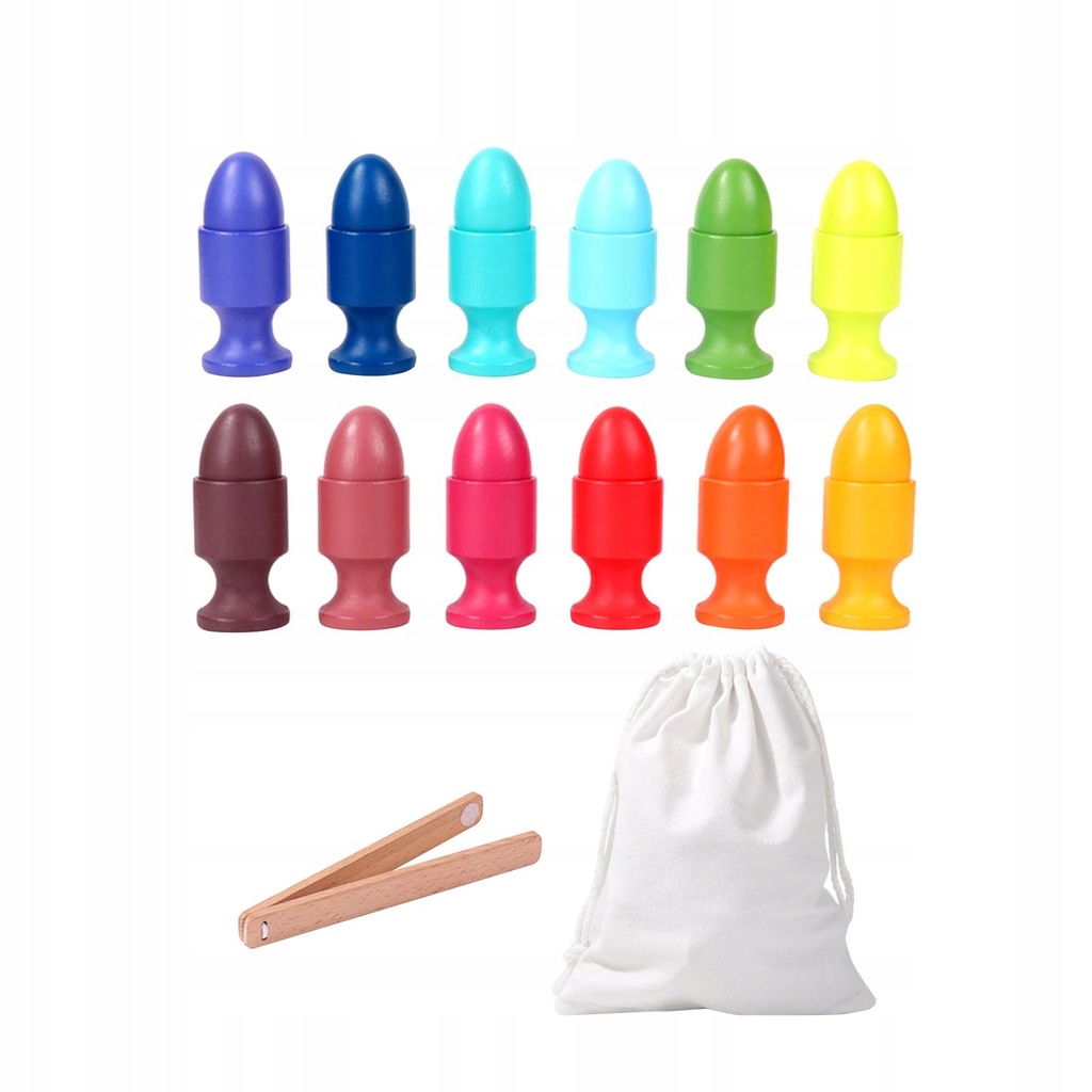 Color Matching Game Teaching Aids Wooden Sorter - 14016452328 ...