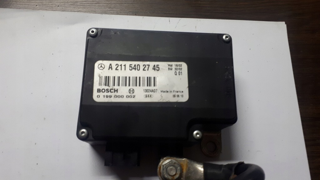 MERCEDES W211 MODUŁ AKUMULATORA A2115402745 - 12247252875 - oficjalne ...