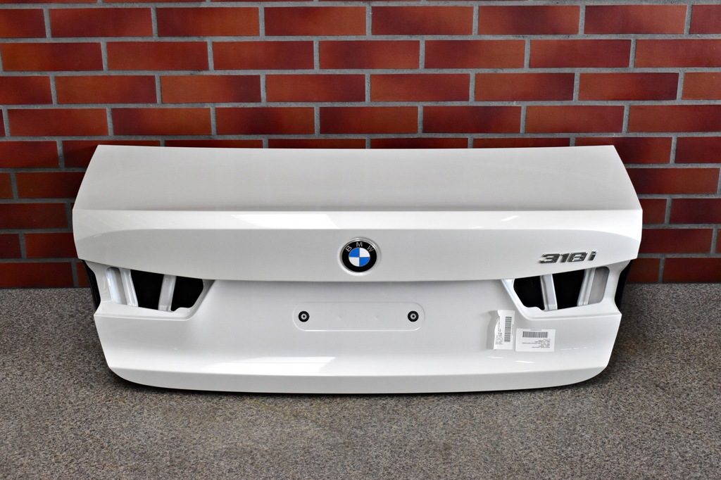 BMW 3 G20 KLAPA BAGAŻNIKA TYŁ A96 MINERAL WHITE - 12852764594 ...