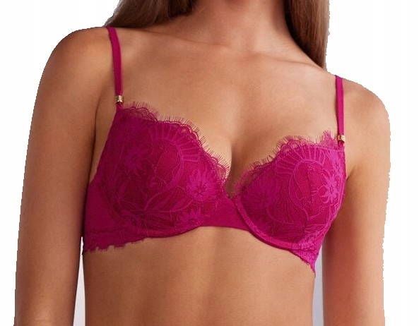 INTIMISSIMI Elettra Sensual Flowers push-up 85B/4B - 15117946426 - oficjalne archiwum Allegro