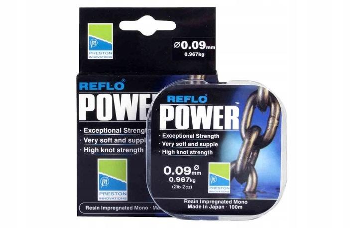 Preston Żyłka Reflo Power 0,15 mm x 100 m - 13185163534 - oficjalne ...