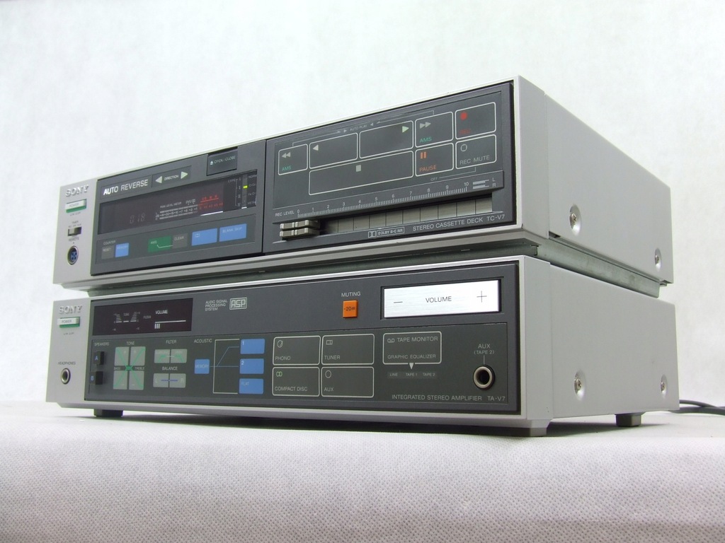 Wieża SONY Precise V7 |TA-V7|TC-V7|2x80W| - 8958333912 - oficjalne ...