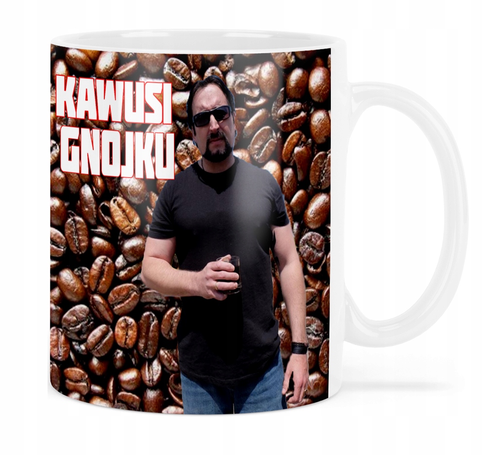 KUBEK NA PREZENT JULIAN SMACZNEJ KAWUSI URODZINY - 12459823850 - oficjalne archiwum Allegro