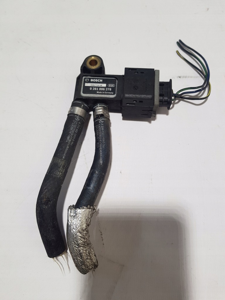 MERCEDES W164 W207 W221 W204 W211 2.2 0281006278 CZUJNIK CIŚNIENIA ...