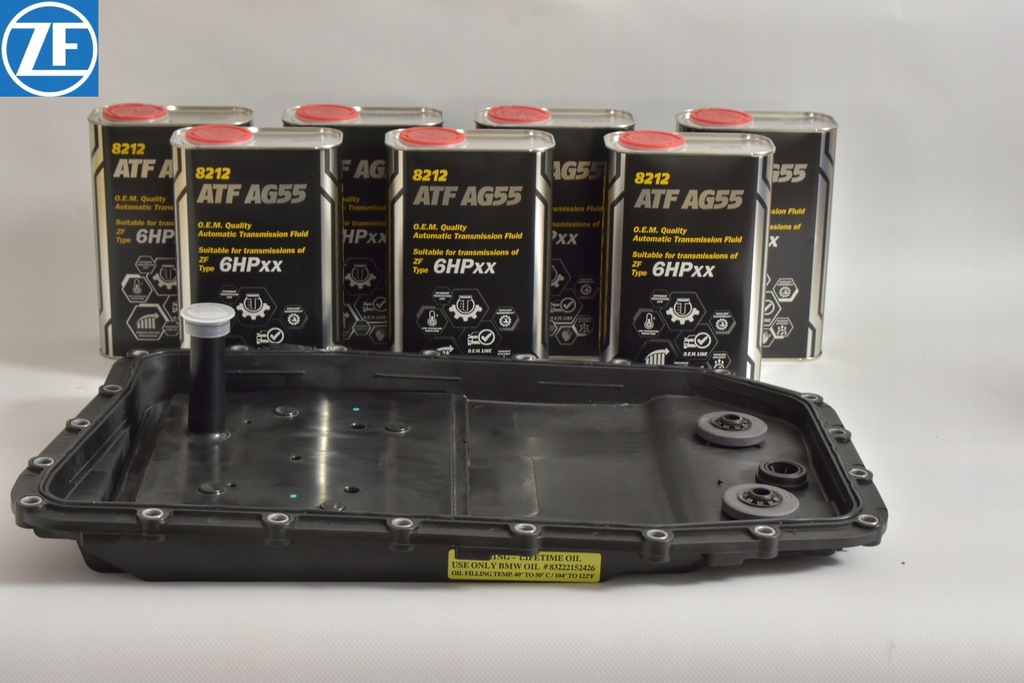 BMW X5 E70 ZF 6HP26 / 6HP28 WYMIANA OLEJU ZESTAW - 13151379886 ...