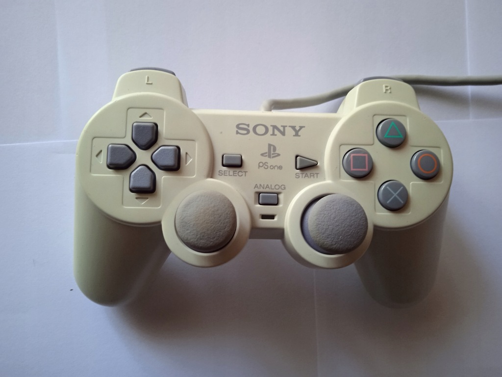 PAD SONY PS ONE PSX DUALSHOCK SCPH-1100 joypad - 13274235479 ...
