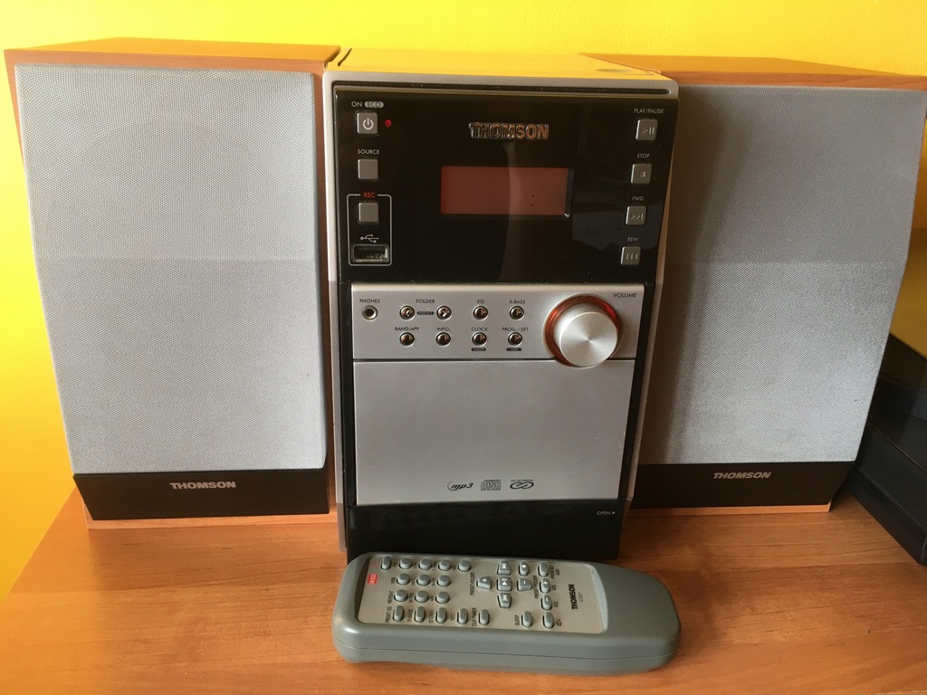 Miniwieża Thomson CS-97 CD, FM, USB, Tape + Pilot - 8974875837 ...