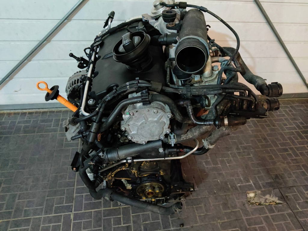 VW GOLF 5 PASSAT JETTA 1,9 1.9 TDI BXE KOMPLETNY - 13098155643 ...