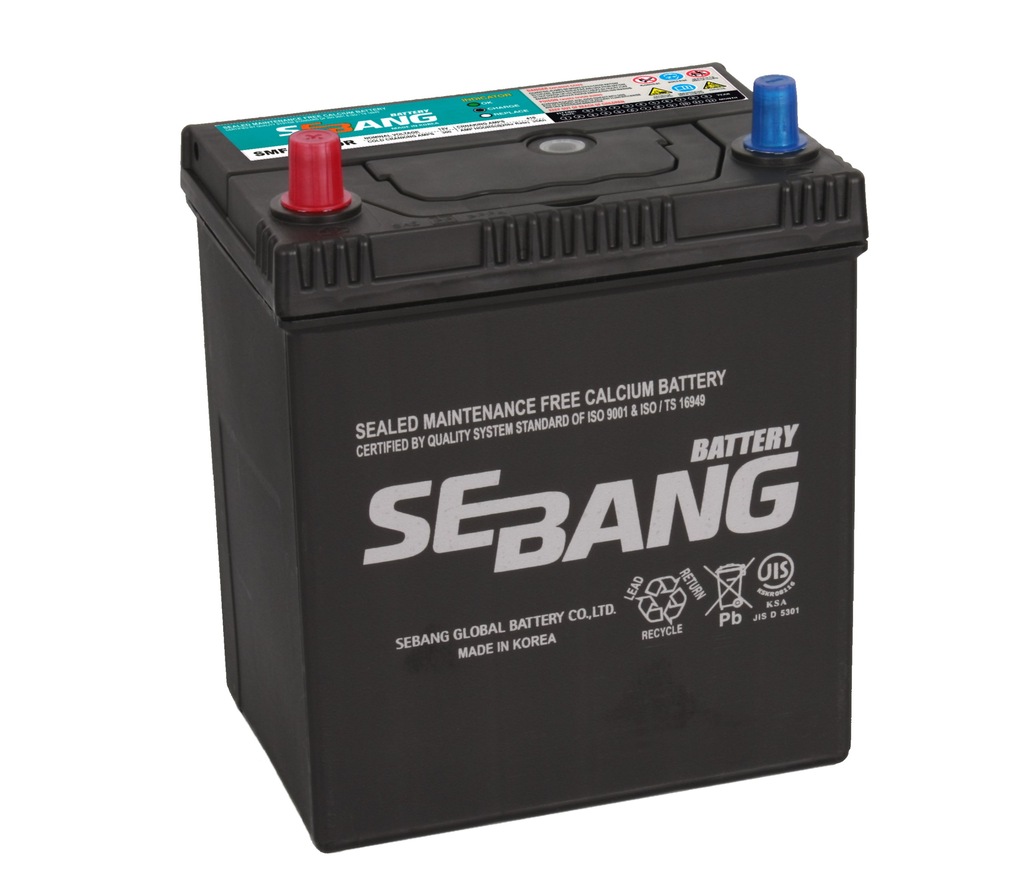 Akumulator SeBang Japan 12V 35Ah 300A (EN) +L - 7171305870 - oficjalne archiwum Allegro