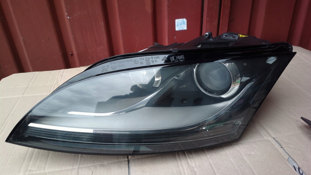 Lampa lewy przód Audi TT bi-xenon 8J0941003D - 8558983288 - oficjalne ...