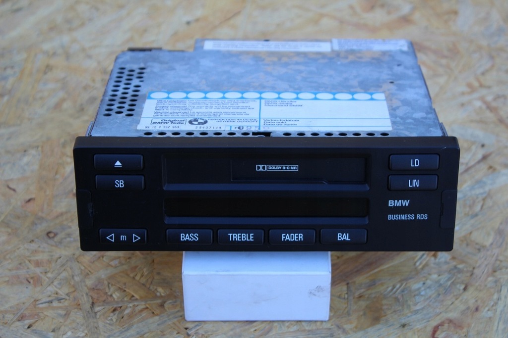 Radio BMW e38 BUSINESS RDS oryginalne 8352863 - 12845841827 - oficjalne ...