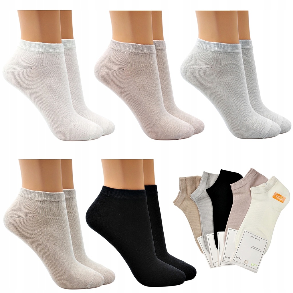 Skarpetki damskie oddychające STOPKI Jakość Premium * - 17254920859 - oficjalne archiwum Allegro