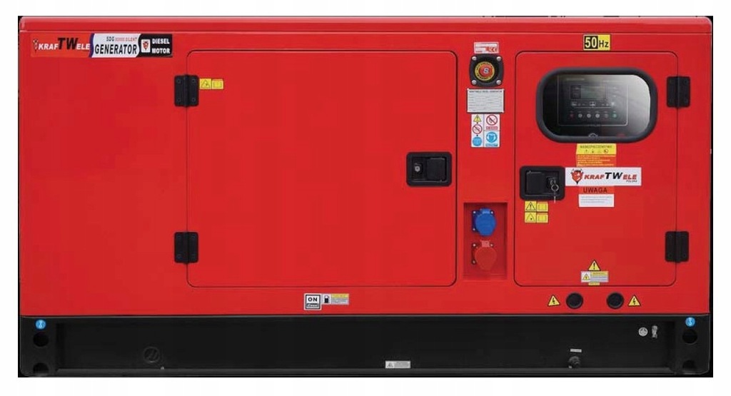 agregat prądotwórczy 48KW 60kVA 3F diesel ATS - 13838645834 - oficjalne archiwum Allegro
