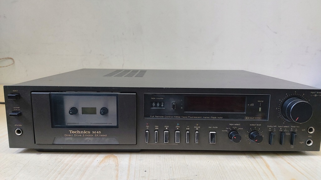 Technics RS-M45 rzadki model - 12255355395 - oficjalne archiwum Allegro