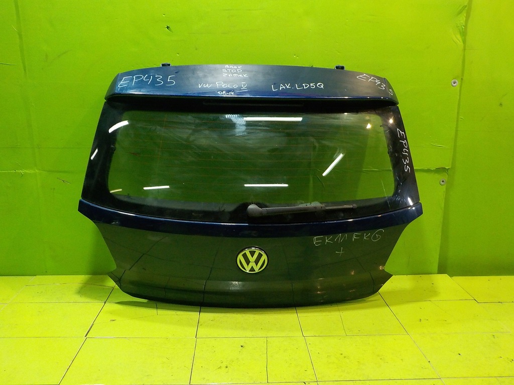 VW POLO V 6R 11r 3D klapa tyl LD5Q - 13076757797 - oficjalne archiwum ...