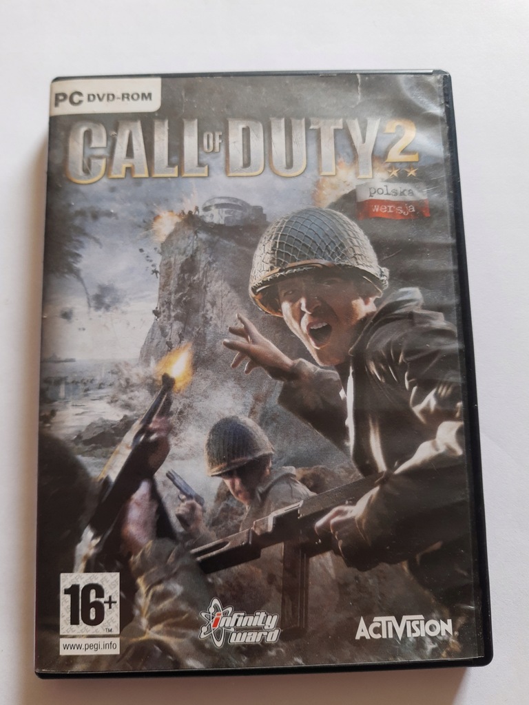 Call of Duty 2 PC Polskie Wydanie - 12394194964 - oficjalne archiwum ...