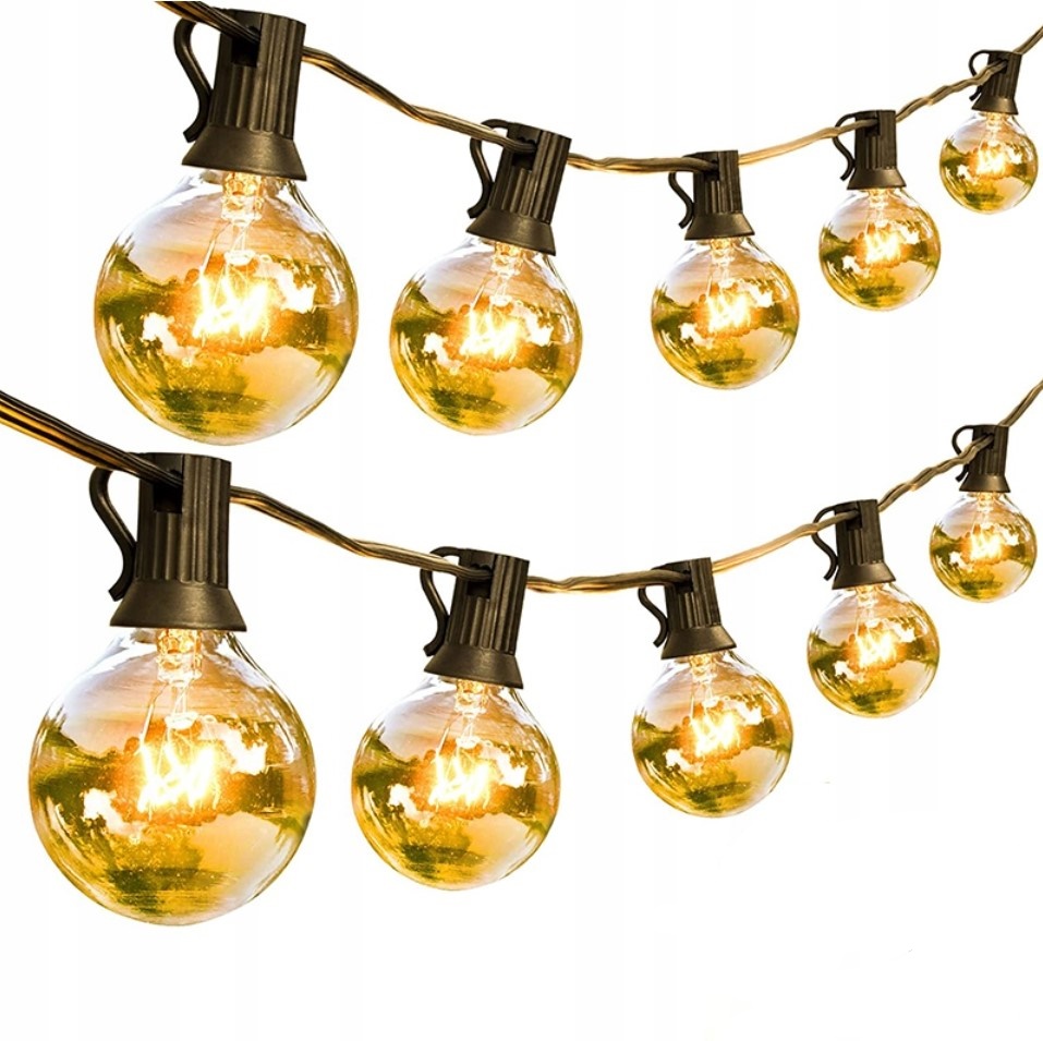 Girlanda solarna ogrodowa 18m z pilotem Sunwin - 13204861559 ...