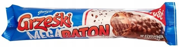 Goplana Grześki Mega Baton w Czeko. Mlecznej 50g - 13253882883 ...