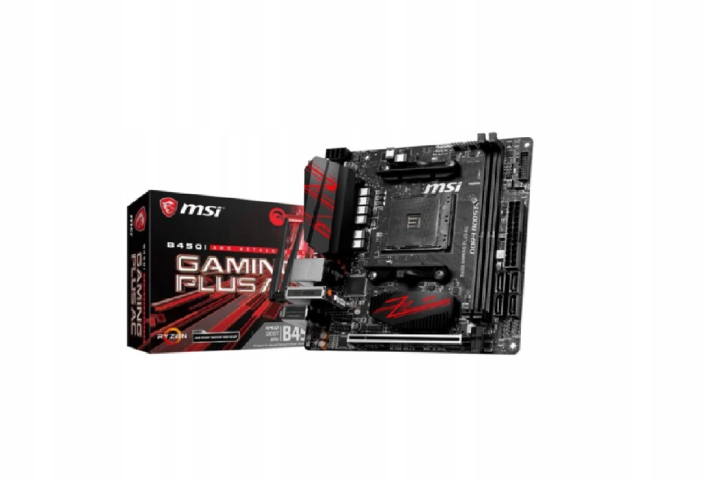 Płyta główna Mini ITX MSI B450I GAMING PLUS AC - 16941995289 ...