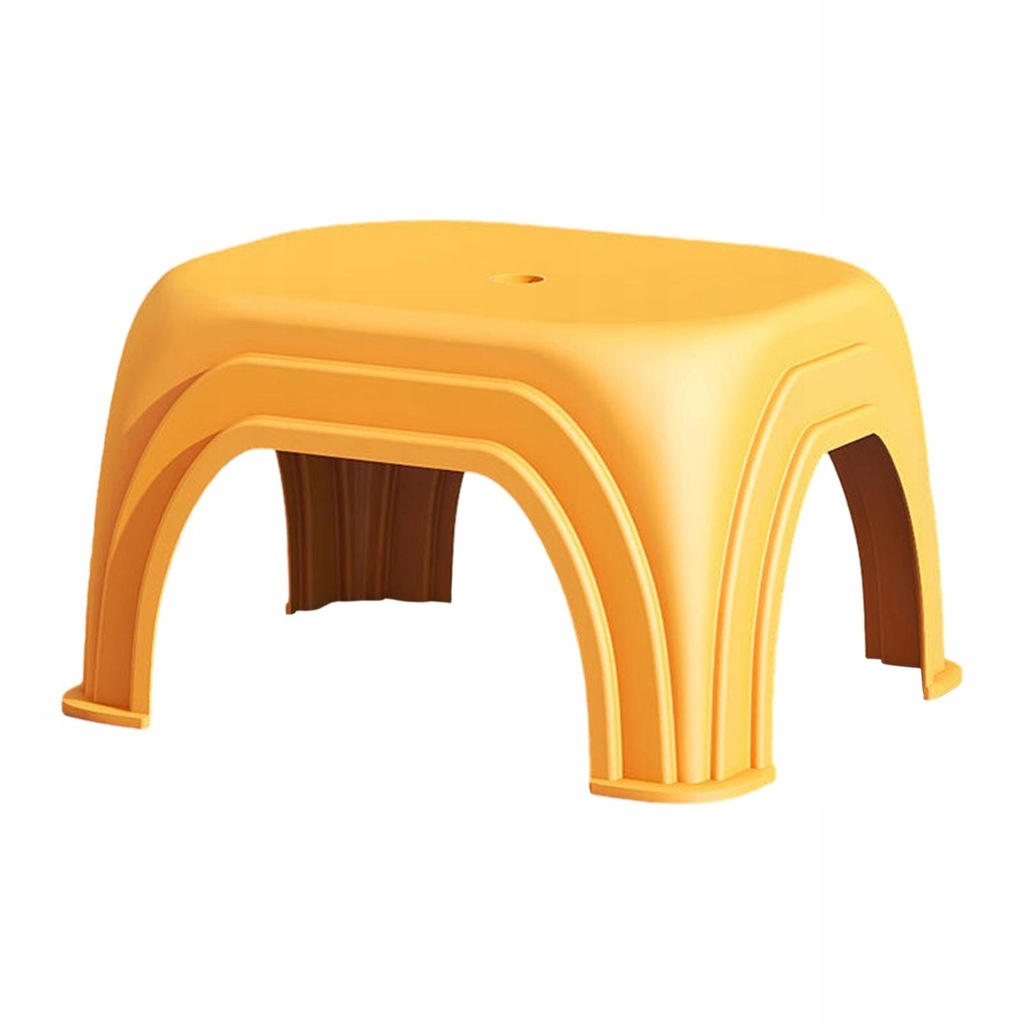 Step Stool Portable Shoe Changing Stool Non Slip Lightweight Yellow ...