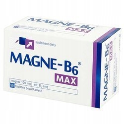MAGNE B6 MAX 50 TABLETEK POWLEKANYCH - 12802972600 - oficjalne archiwum Allegro