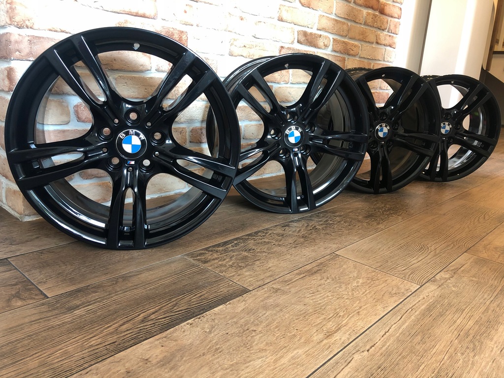 Felgi BMW M Pakiet F30,F31,F32... 18” Black - 8897251374 - oficjalne archiwum Allegro