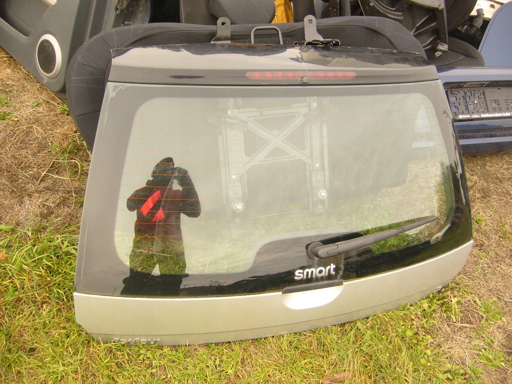 Smart ForFour 454 klapa tył bagażnika szyba tylna - 12874797083 ...