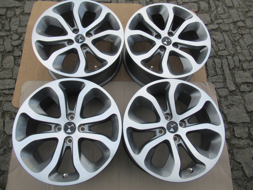 ALUFELGI 4szt CITROEN DS3,DS4,C2,C3,C4 AIRCROSS - 11836537467 - oficjalne archiwum Allegro