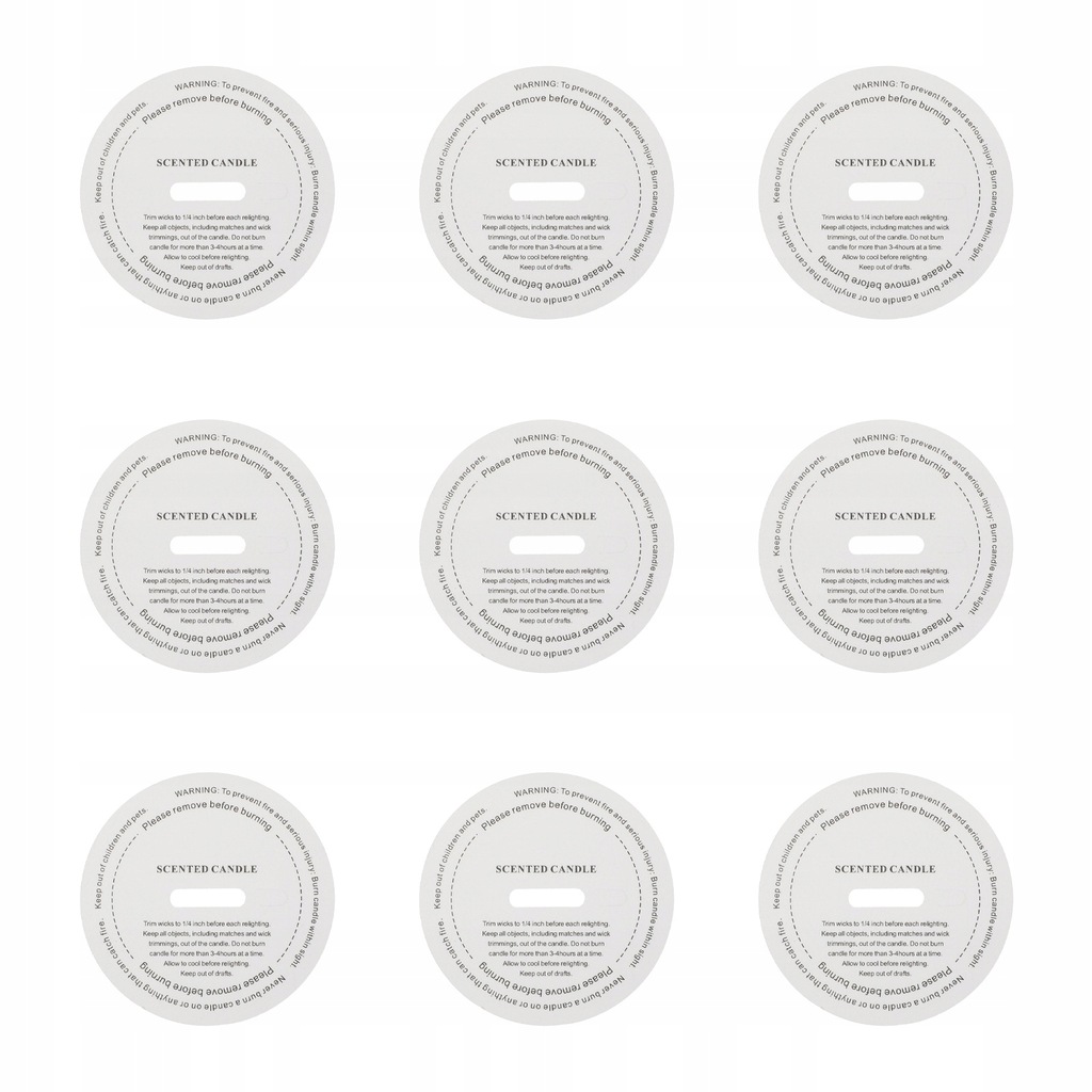 Scented Candles Bulk DIY Sticker Stickers Labels - 13655196885 ...