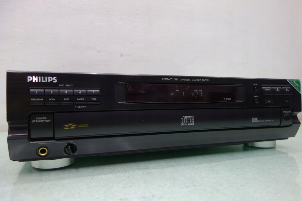 SUPER=PHILIPS=CDC751=5CD =GWARANCJA=MEGA OKAZJA! - 12883538556 ...