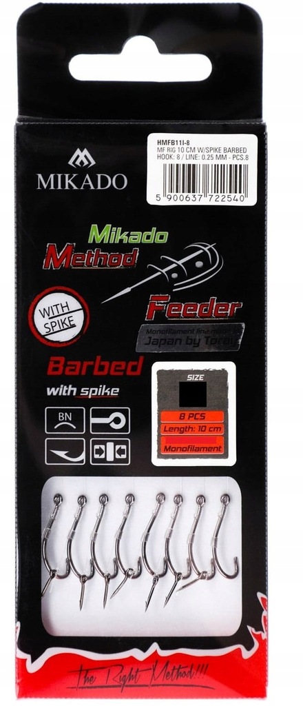 PRZYPONY GOTOWE DO METODY MIKADO Z IGŁĄ Roz.10 - 12370478526 - oficjalne archiwum Allegro