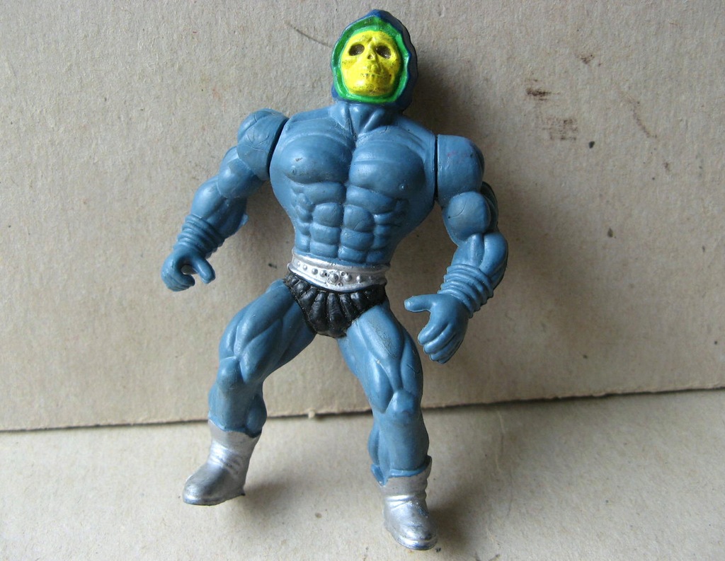 He Man BOOTLEG z PRL gumowy SZKIELETOR - 12541281913 - oficjalne ...