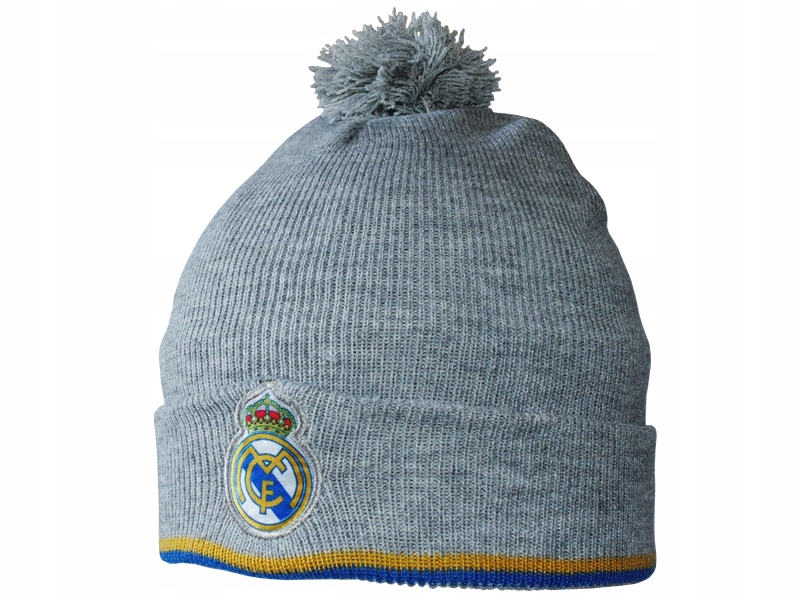 REAL MADRYT CZAPKA NA ZIMĘ JESIENNA / ZIMOWA 56 - 11225909320 - oficjalne archiwum Allegro