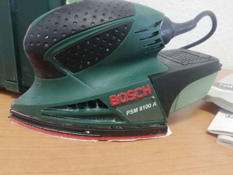 SZLIFERKA OSCYLACYJNA BOSCH PSM 8100A - 8419212158 - oficjalne archiwum ...
