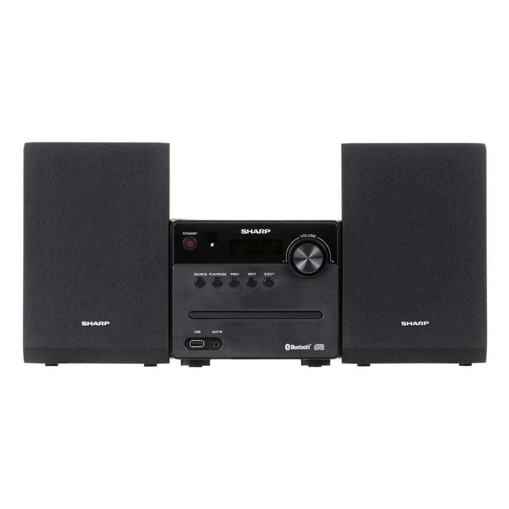 WIEŻA STEREO SHARP XL-B510 BK CD USB BLUETOOTH FM - 12884645636 ...