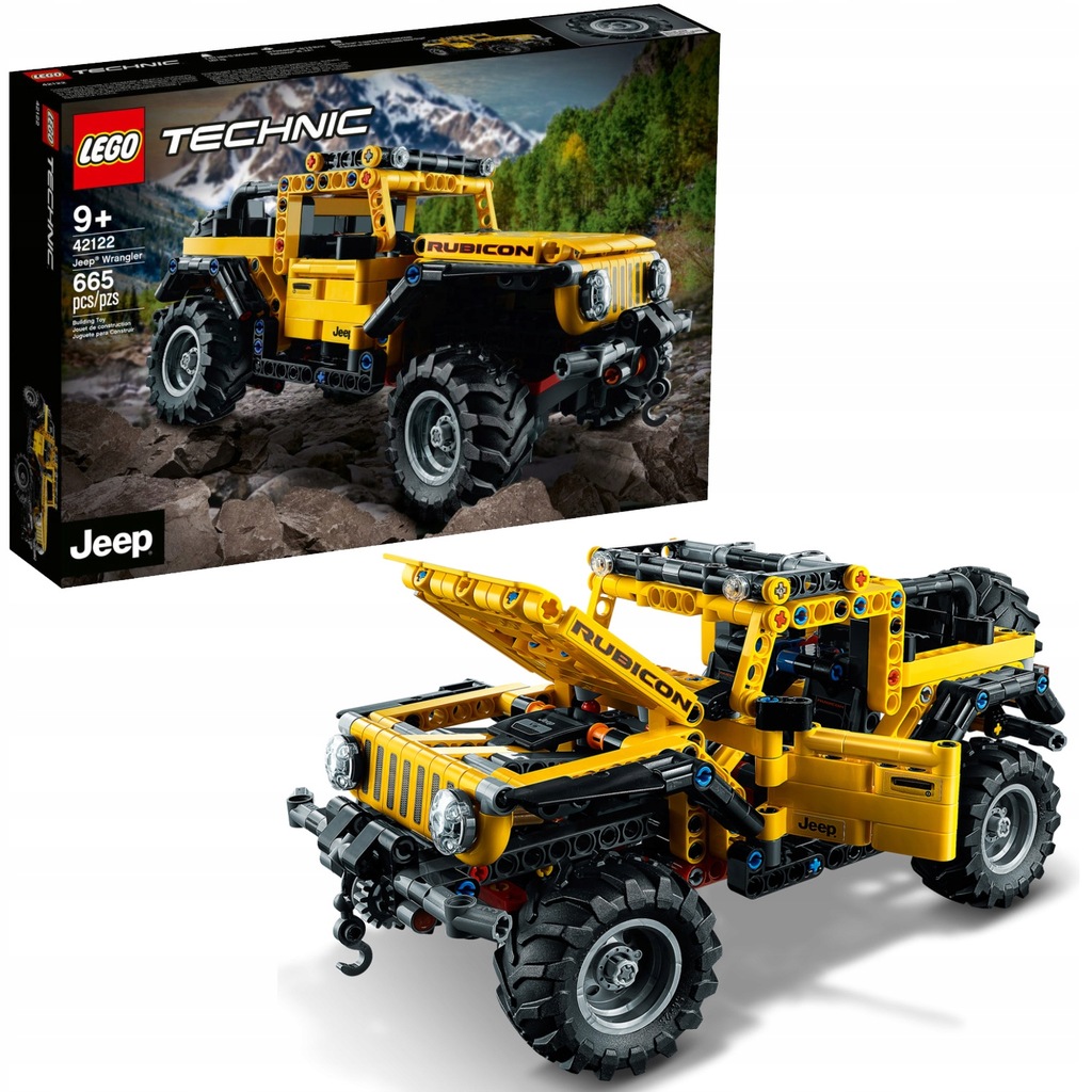LEGO Technic - Jeep Wrangler (42122) Terenówka - 10126457870 ...