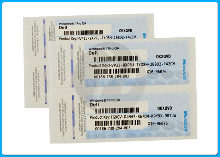 MS Windows 7 Professional 32/64 OEM Naklejka COA - 7276232373 ...