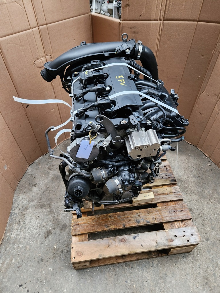 SILNIK KOMPLETNY PEUGEOT CITROEN 1.6 THP 5FV - 13417014180 - oficjalne archiwum Allegro