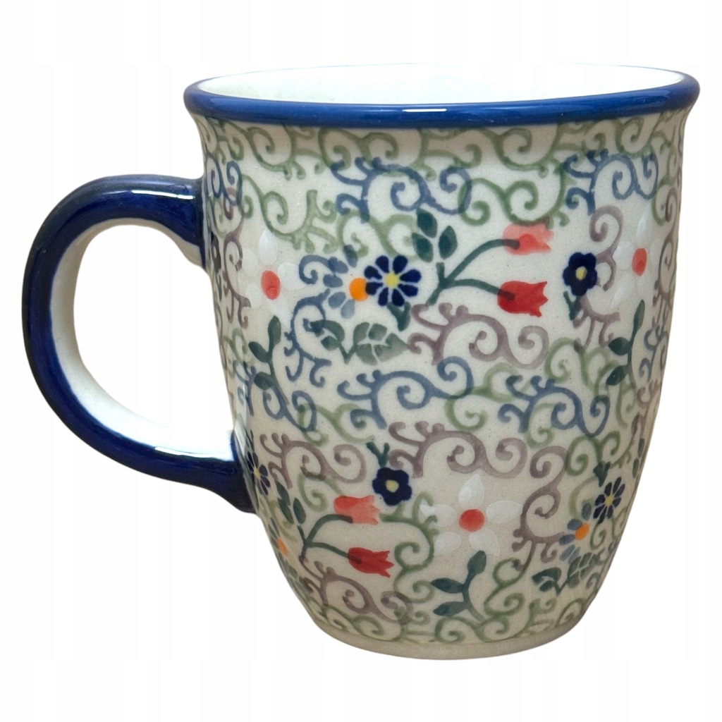 Kubek Mars UNIKAT 300 ml dek. EO36 Ceramika Bolesławiec - 16547121917 - oficjalne archiwum Allegro