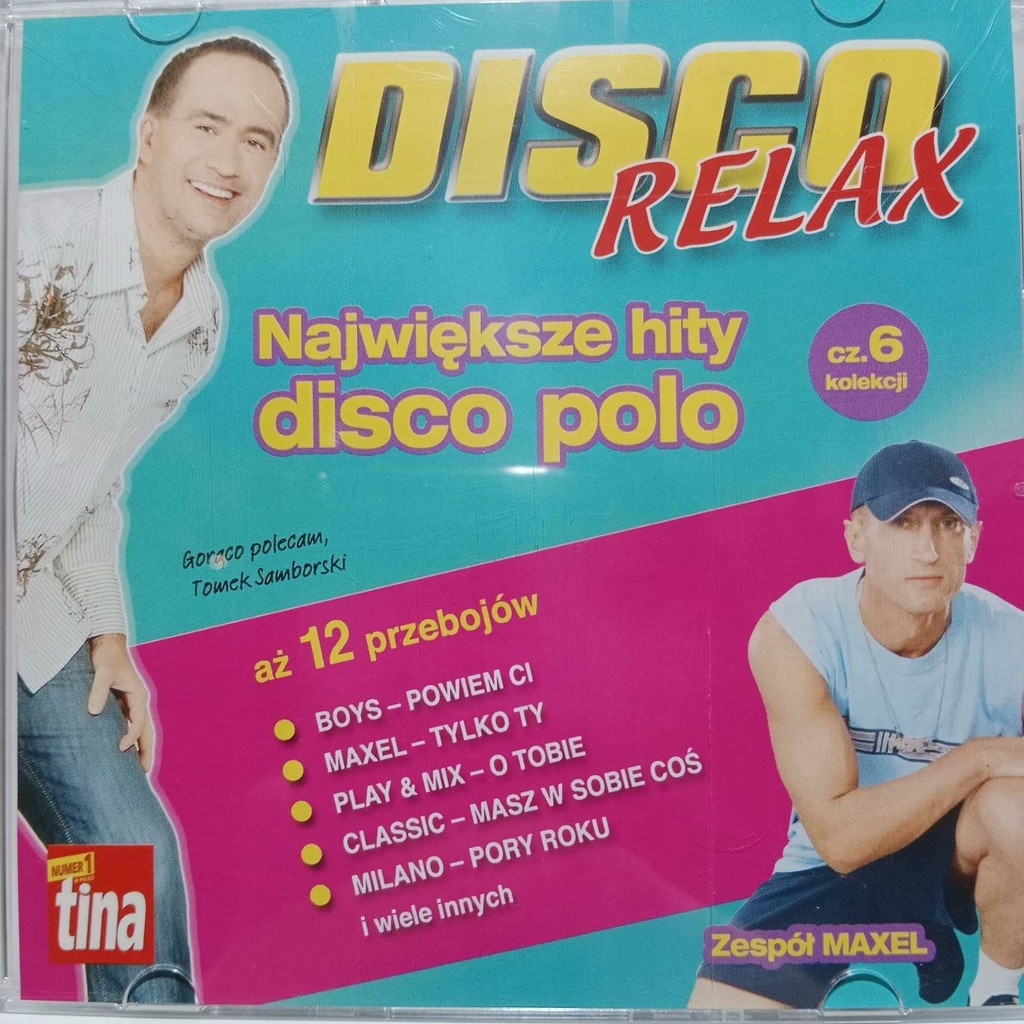 Maxel - Disco Relax (Największe Hity Disco-Polo) C - 12444764949 - oficjalne archiwum Allegro